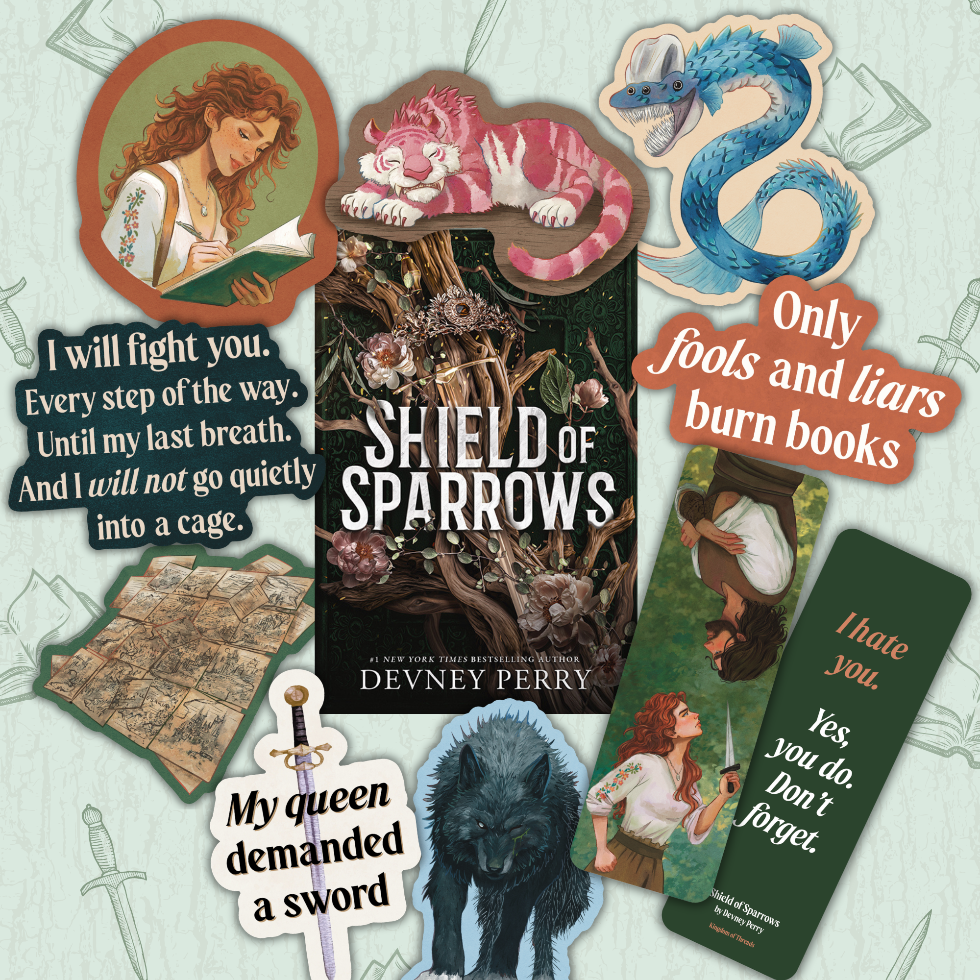 Shield of Sparrows Collection | Kingdom of Threads