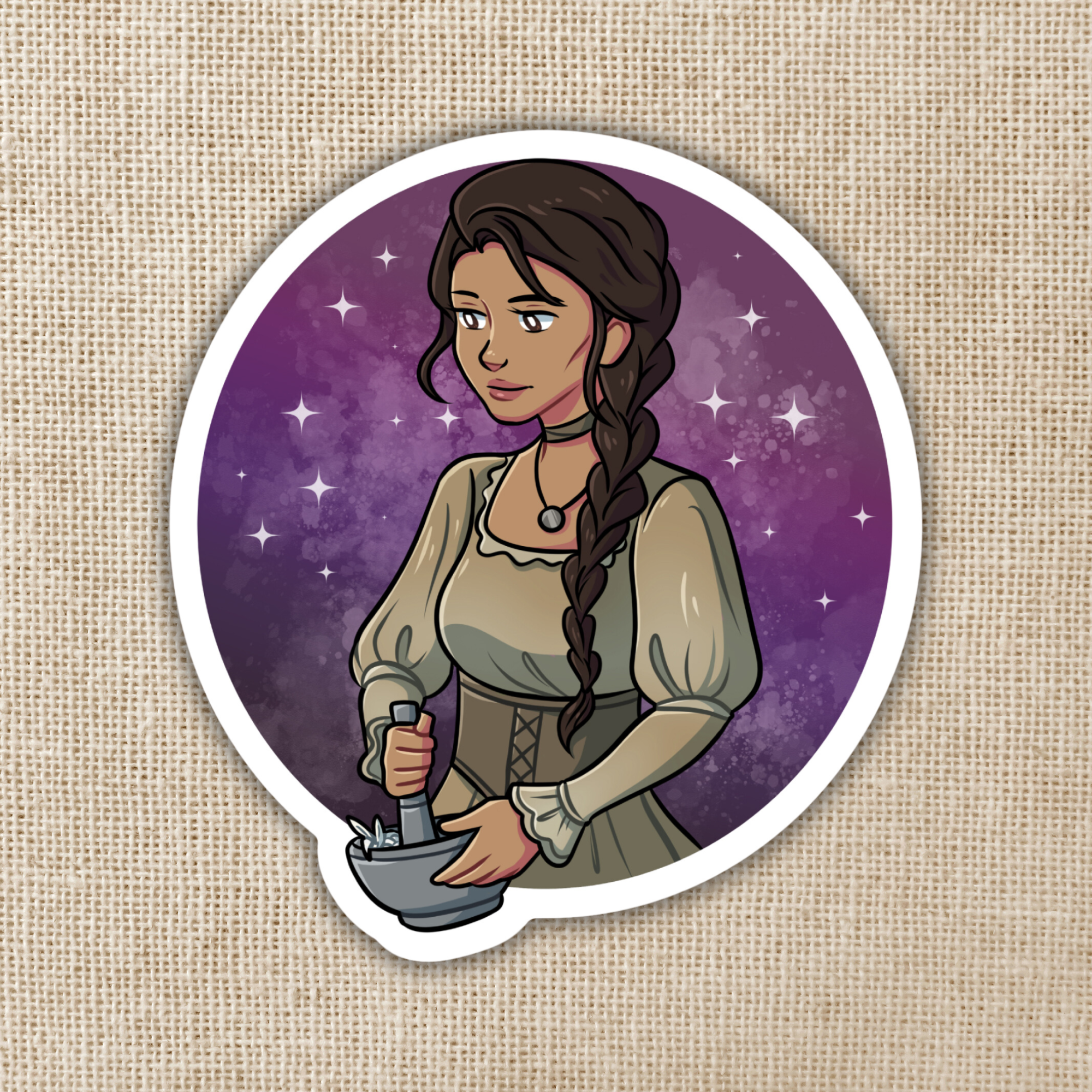 Tessa Cade Sticker - Defy The Night | Kingdom of Threads