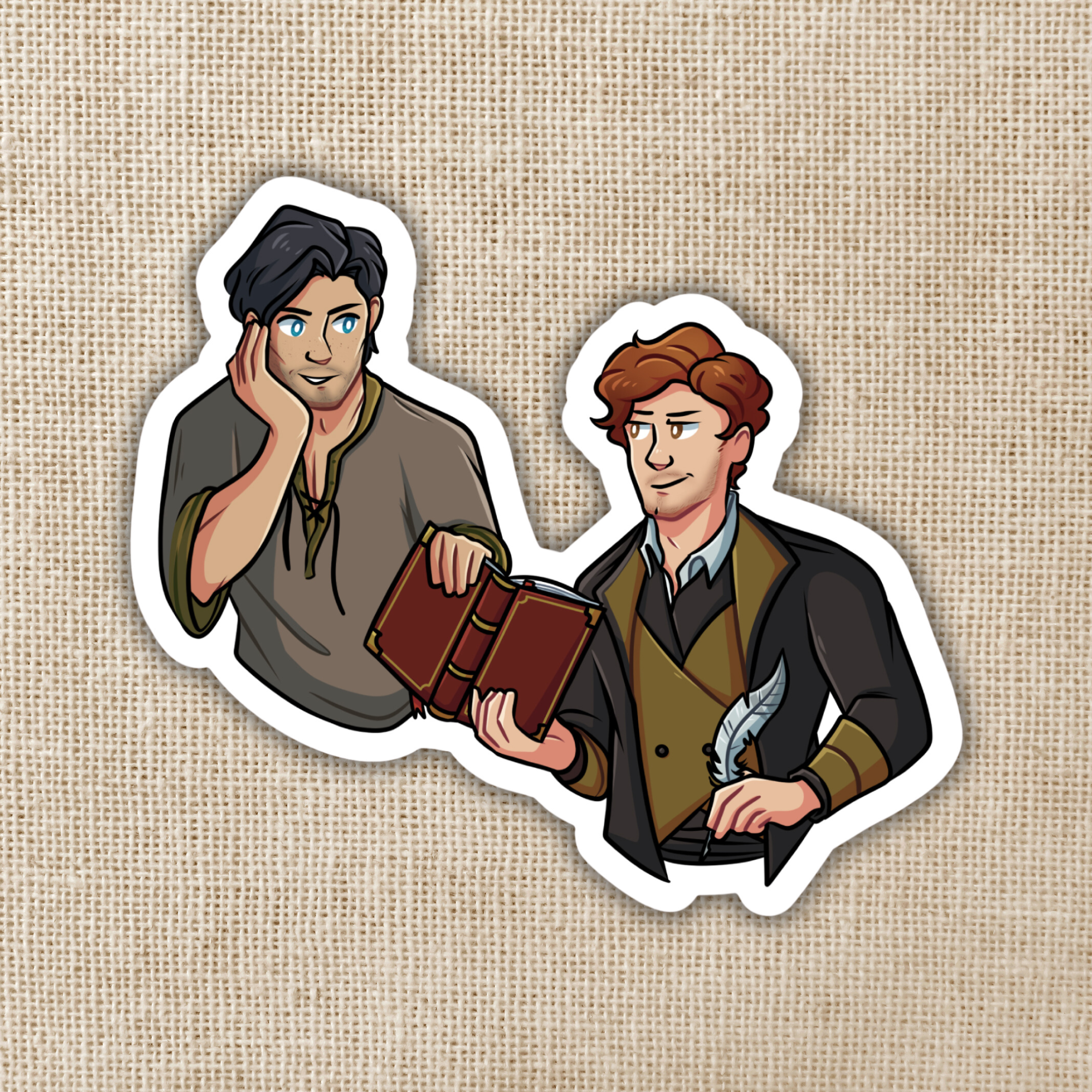 Harriston & Quint Sticker - Defy The Night | Kingdom of Threads