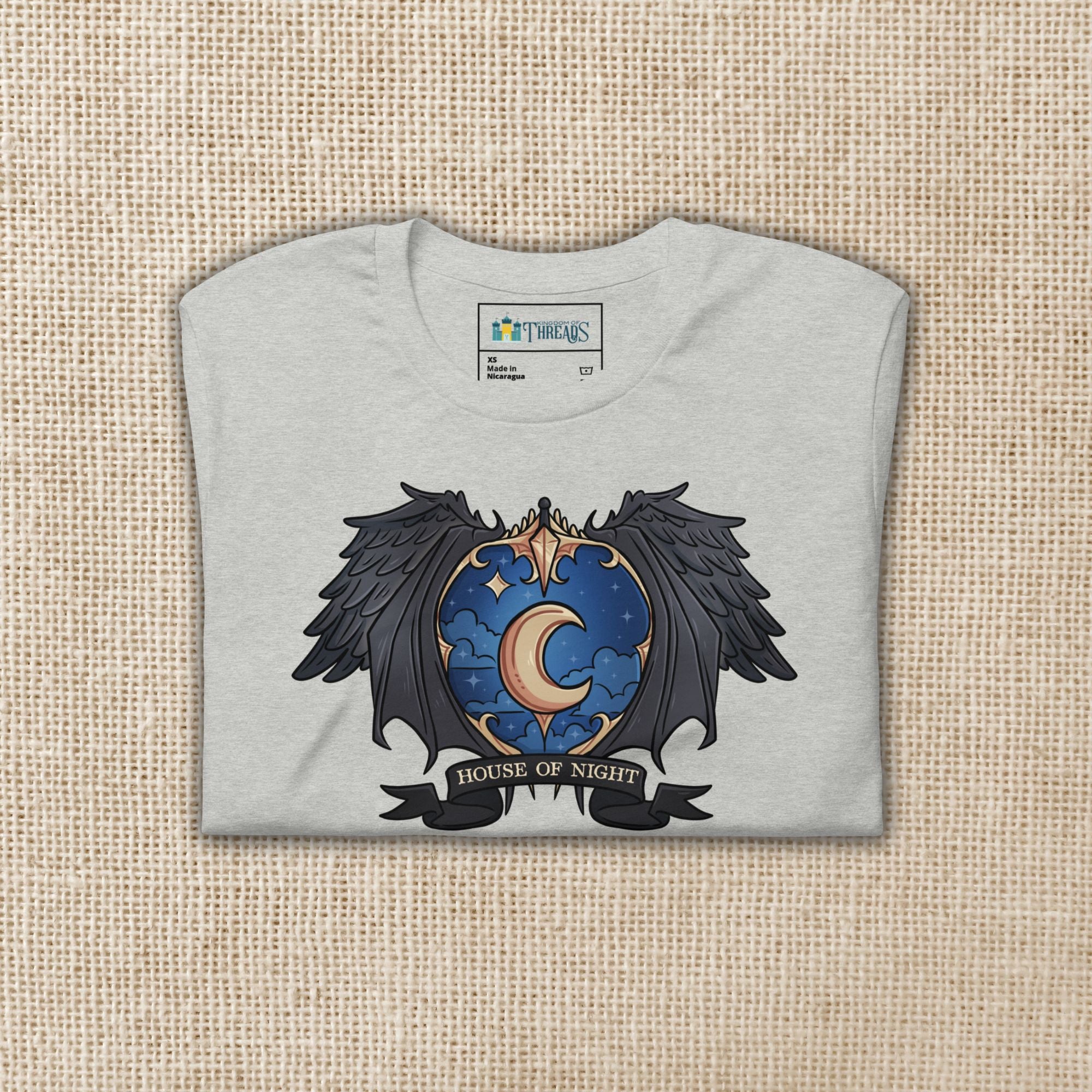 House of Night Emblem T-Shirt - Crowns of Nyaxia | Kingdom of Threads