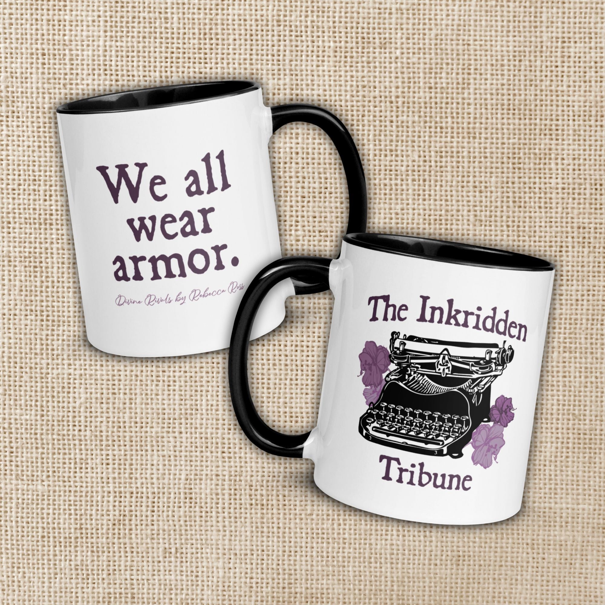 Inkridden Tribune Coffee Mug | Divine Rivals – Kingdom of Threads
