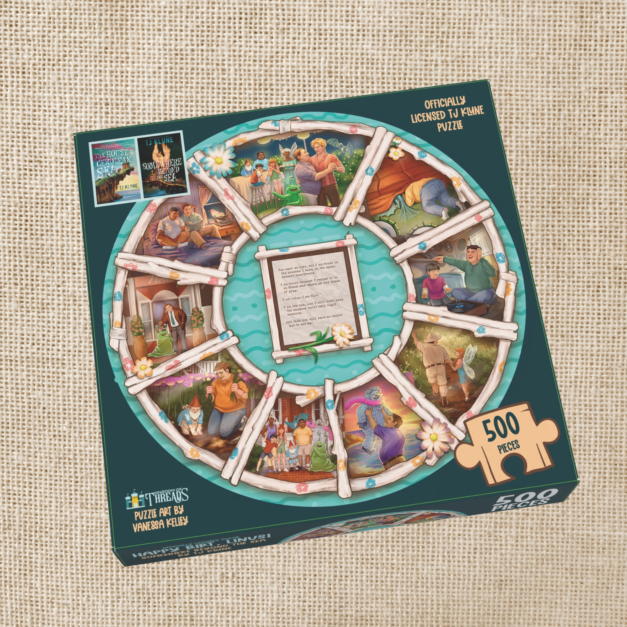 Happy Birt, Linus Puzzle - Somewhere Beyond the Sea by TJ Klune | KoT ...