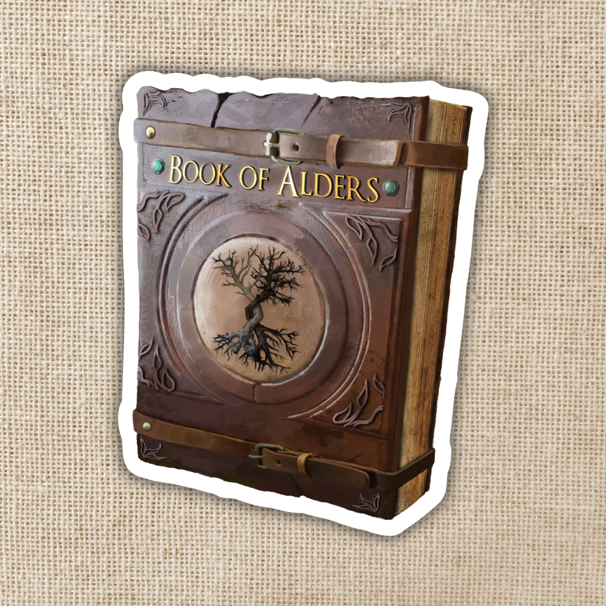 Book of Alders Sticker - One Dark Window | Kingdom of Threads
