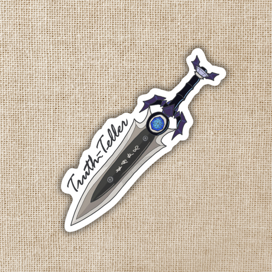 Azriel's Truth-Teller Dagger Sticker | Kingdom of Threads