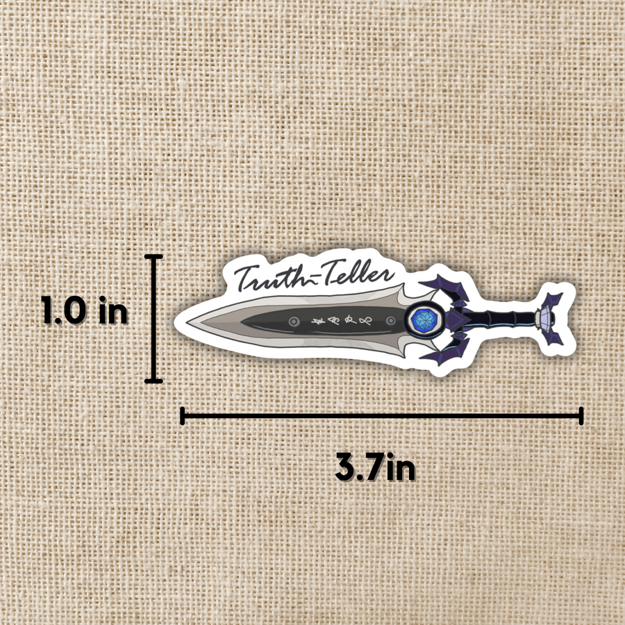 Azriel's Truth-Teller Dagger Sticker | Kingdom of Threads