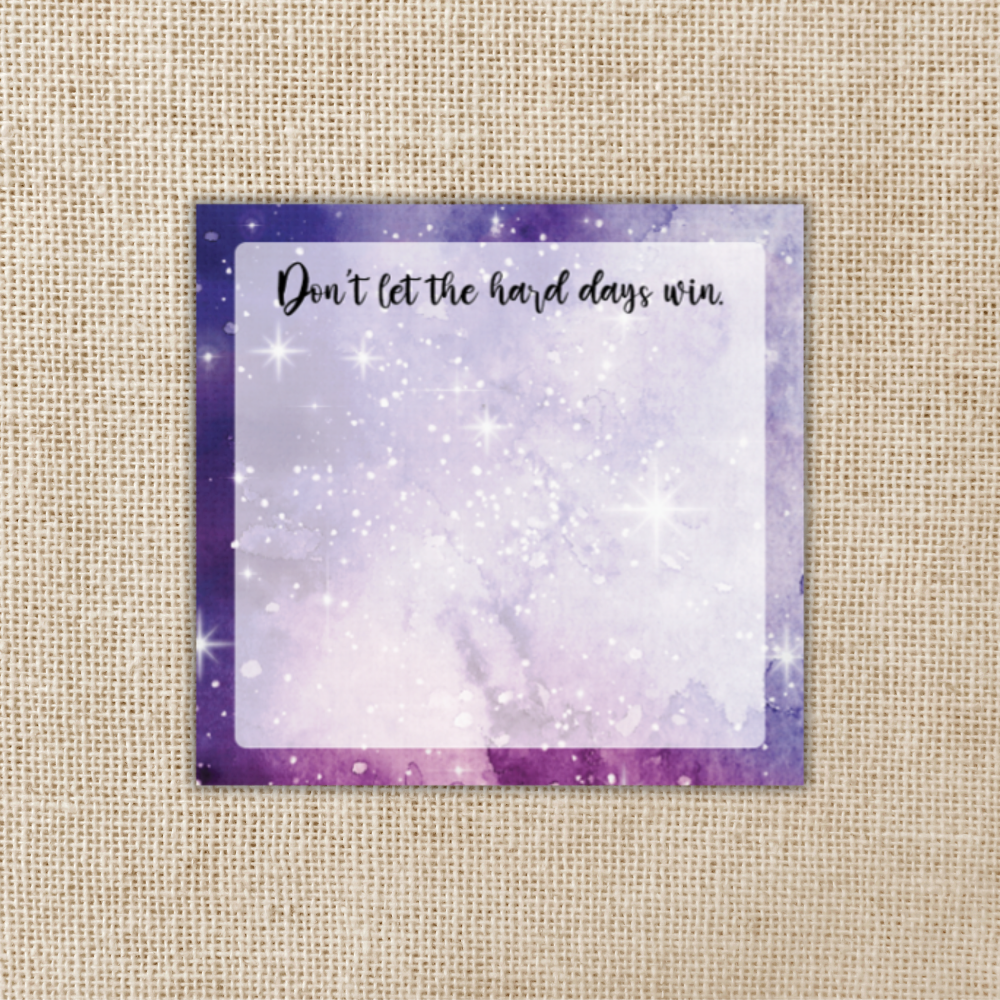 Don't Let The Hard Days Win Sticky Notes ACOTAR | Kingdom of Threads
