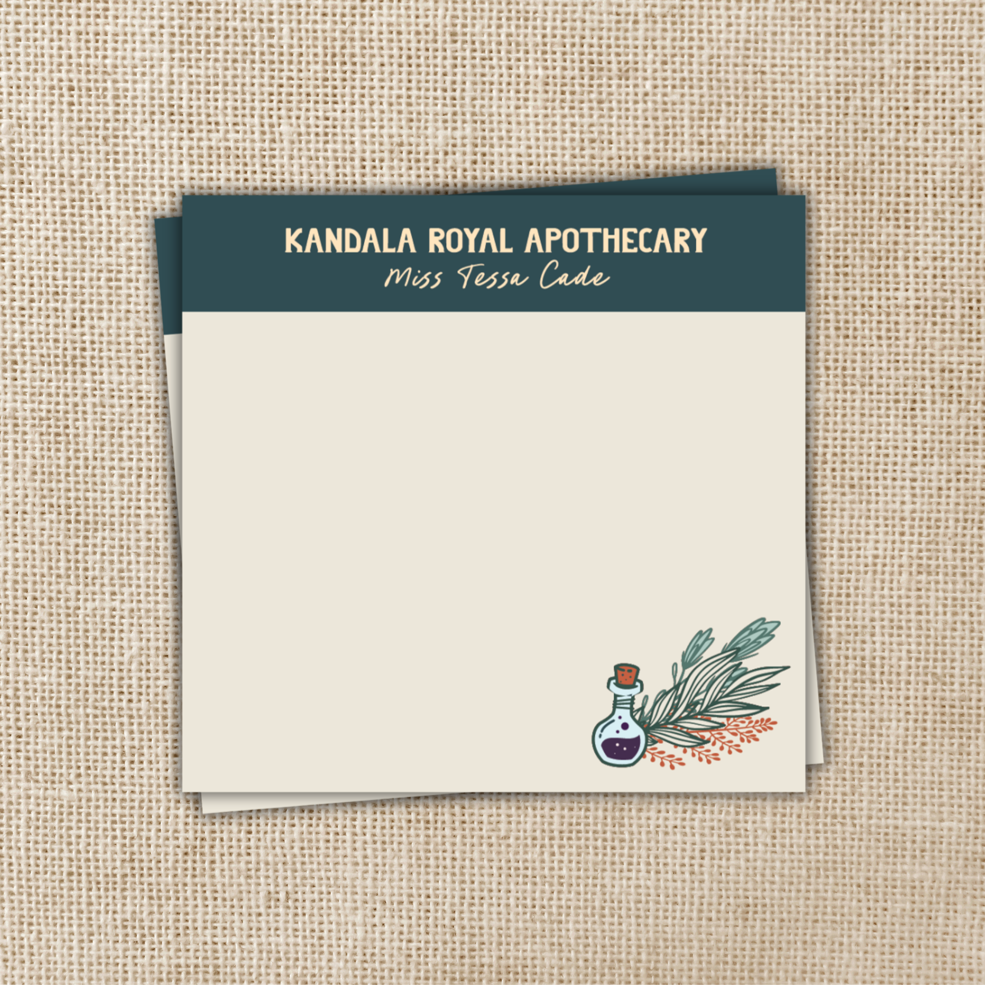 Kandala Royal Apothecary Sticky Notes - Defy the Night | KoT – Kingdom ...