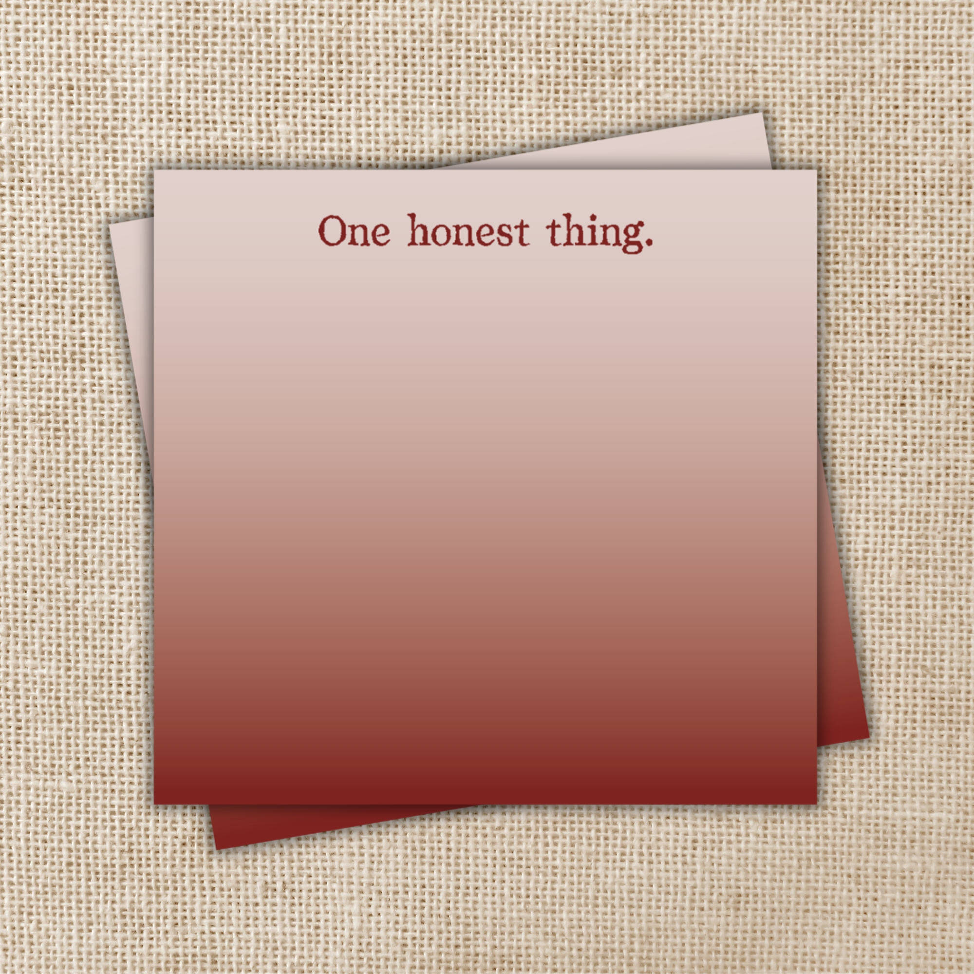 One Honest Thing Sticky Note - Crowns Of Nyaxia | Kingdom Of Threads ...