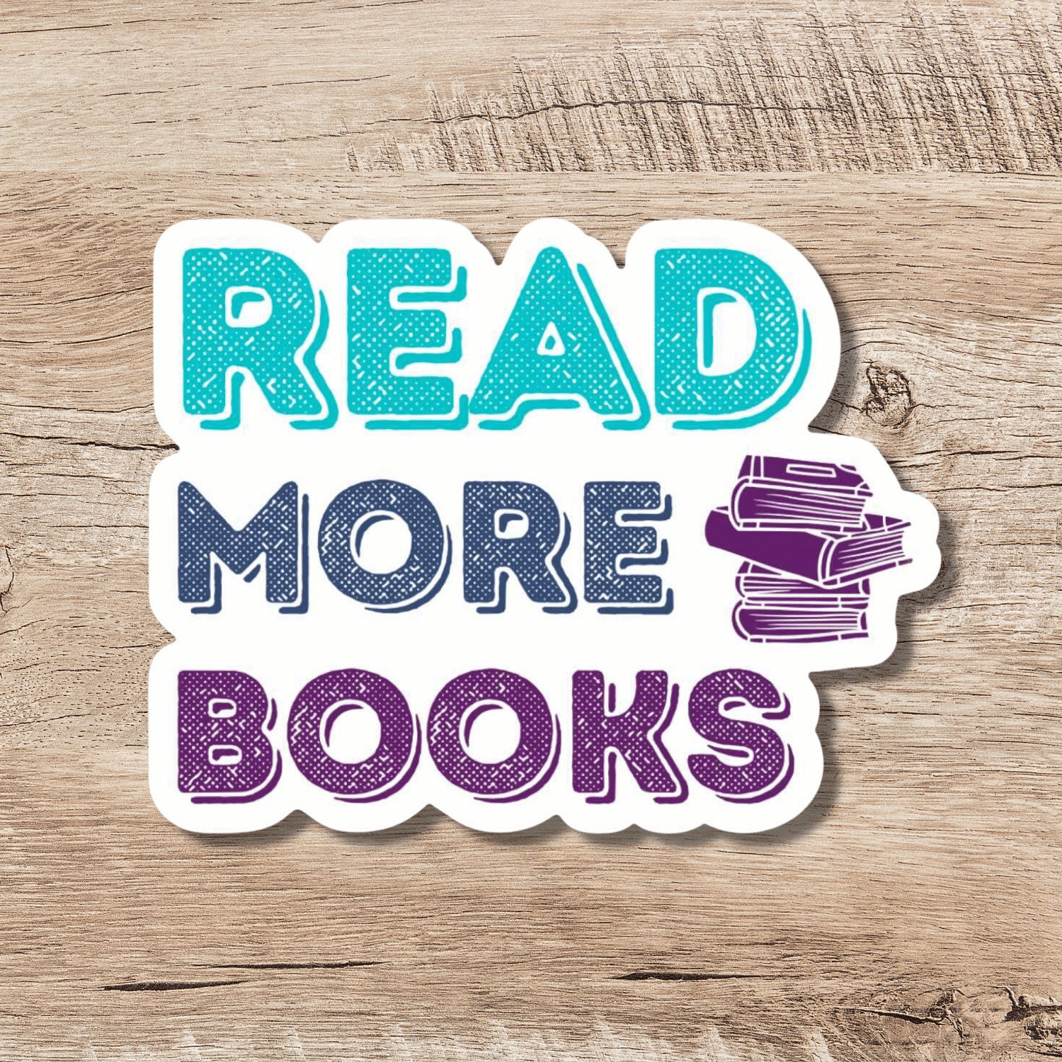 Read More Books Sticker – Kingdom of Threads