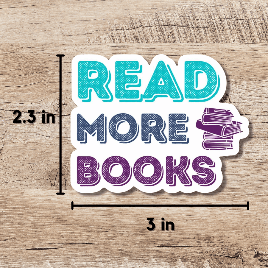 Read More Books Sticker – Kingdom of Threads