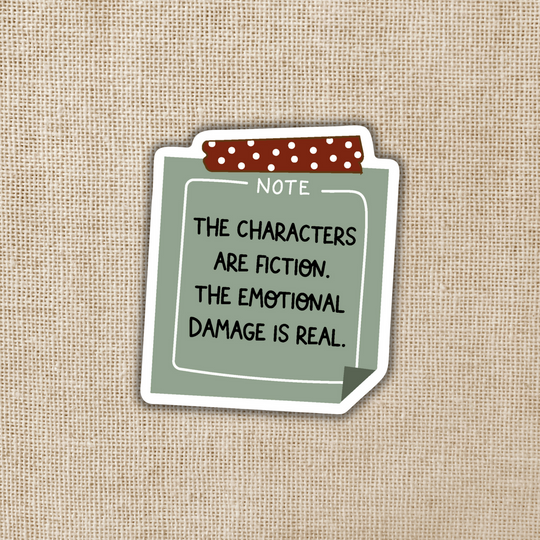 The Emotional Damage is Real Sticker | Kingdom of Threads